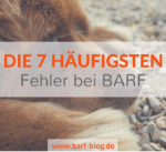 BARF - Die 7 häufigsten Fehler bei BARF