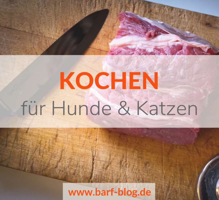 BARF-Blog Selber kochen für Hunde und Katzen